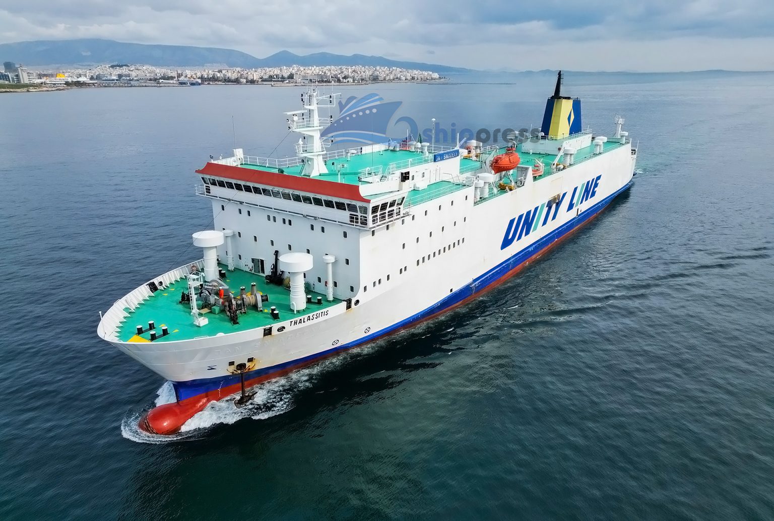 Έφτασε στην Ελλάδα το Φ/Γ-Ο/Γ ΘΑΛΑΣΣΙΤΗΣ (φωτορεπορτάζ) - Shippress